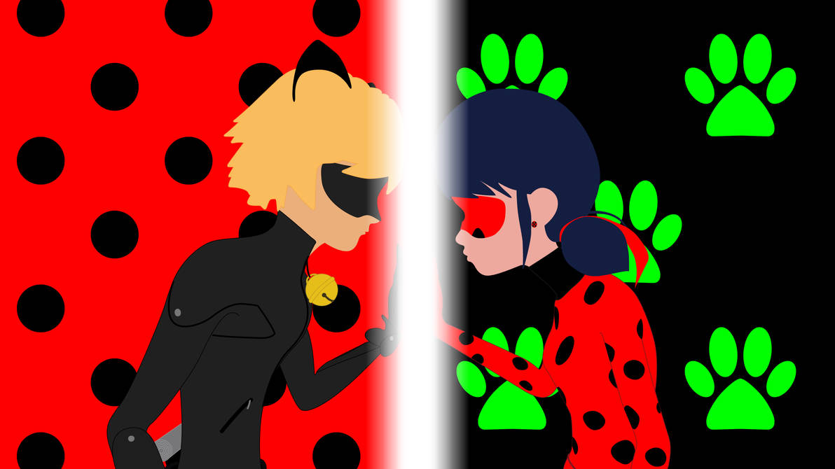 Miraculous Wallpaper - Wall (v1) by RoshMalum on DeviantArt