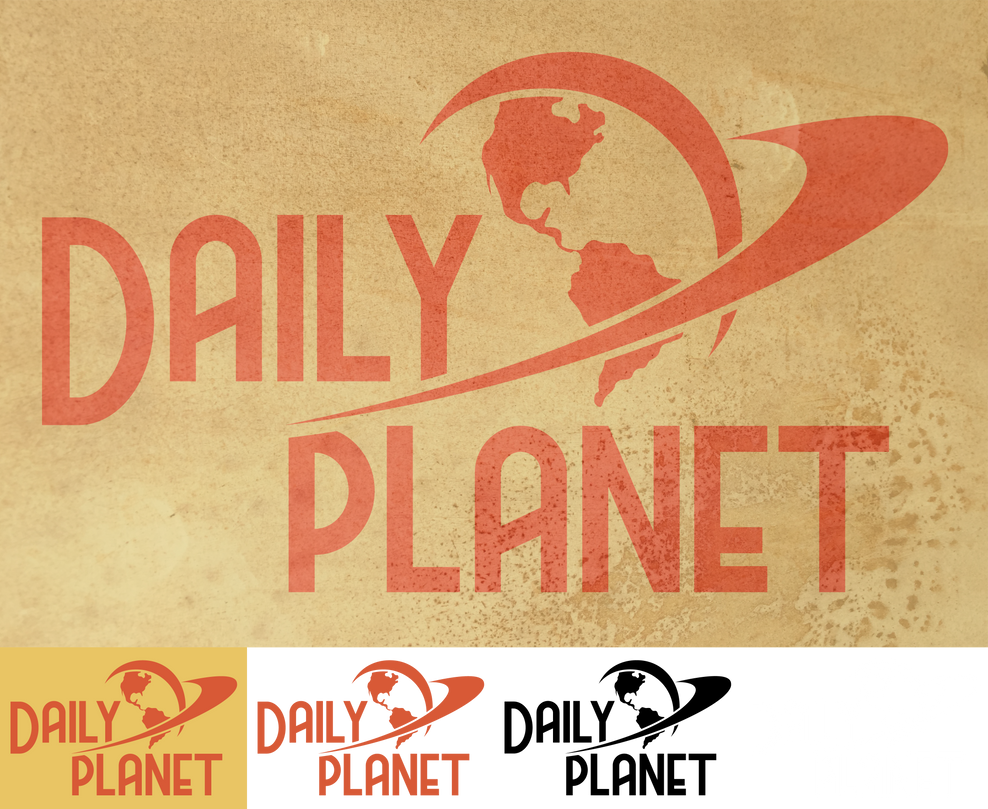 Logo Daily Planet (free vector) by RoshMalum on DeviantArt