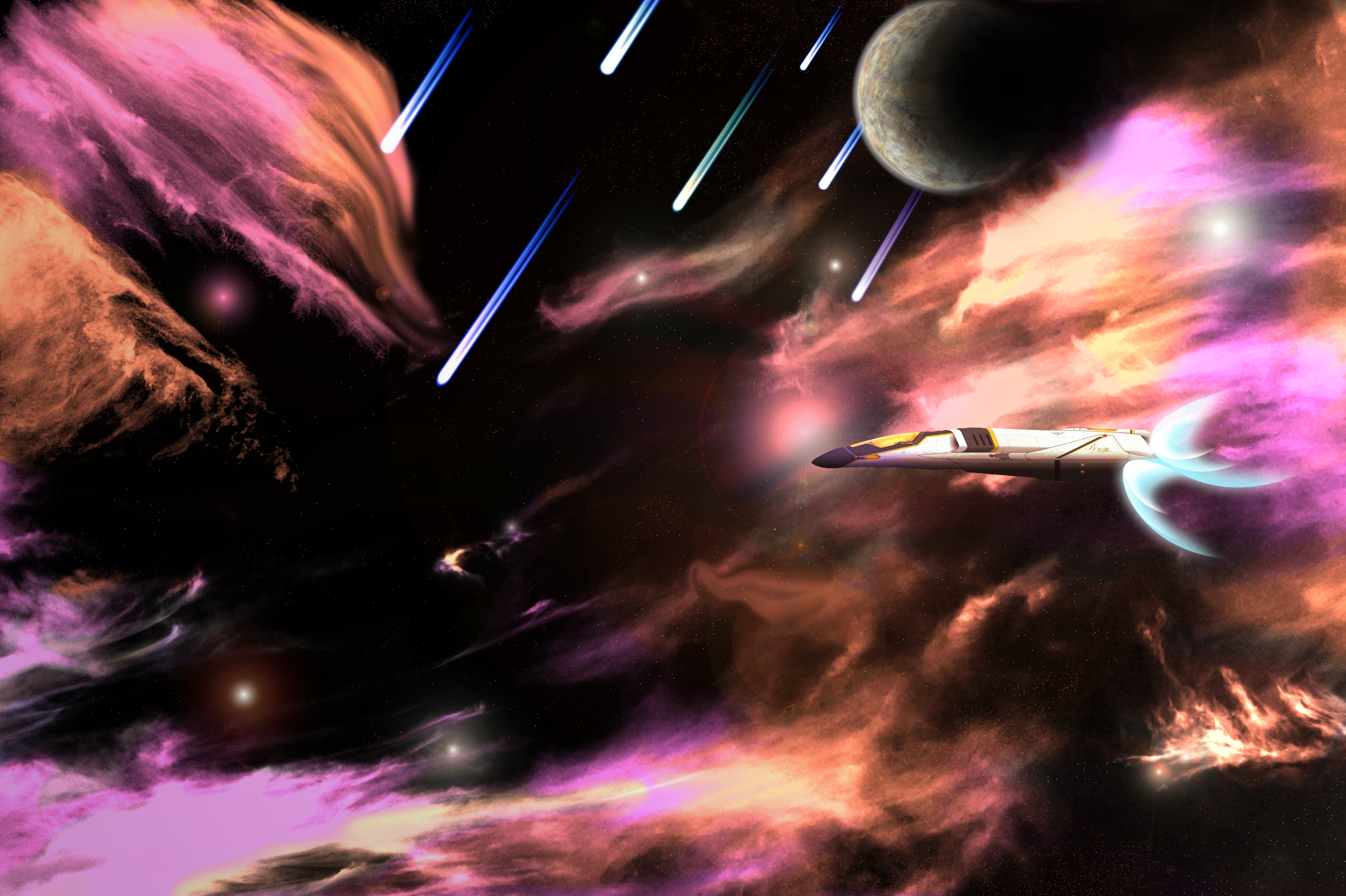 Good Night In Space by B-In-F on DeviantArt