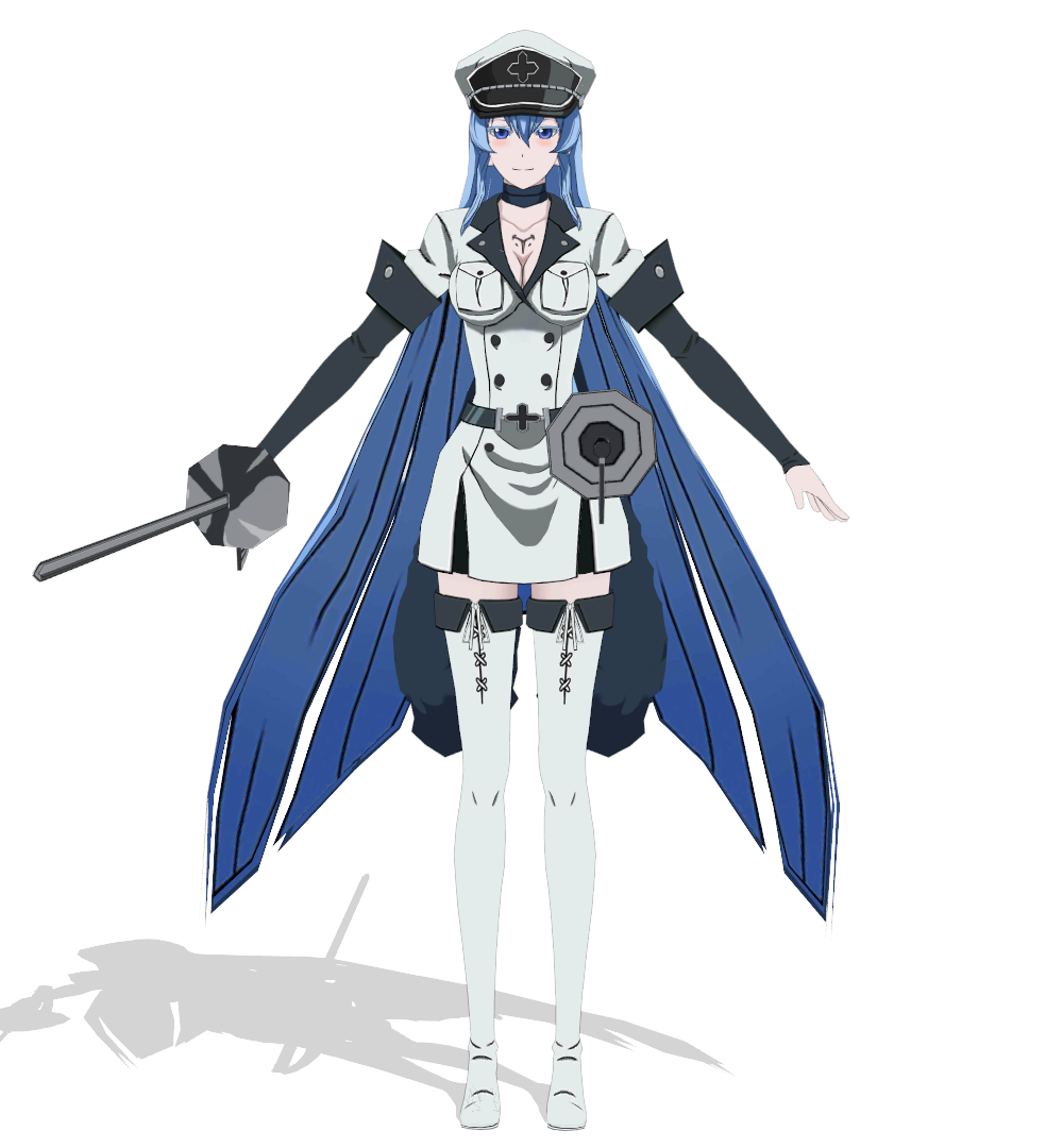 Esdeath (SD) MMD DL by WaifuMMD on DeviantArt