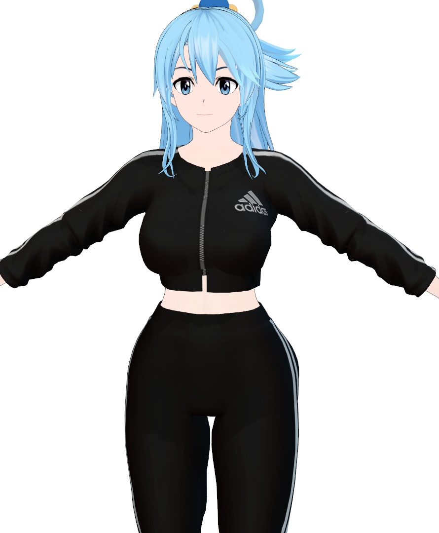 Aqua (Konosuba) MMD DL by WaifuMMD on DeviantArt