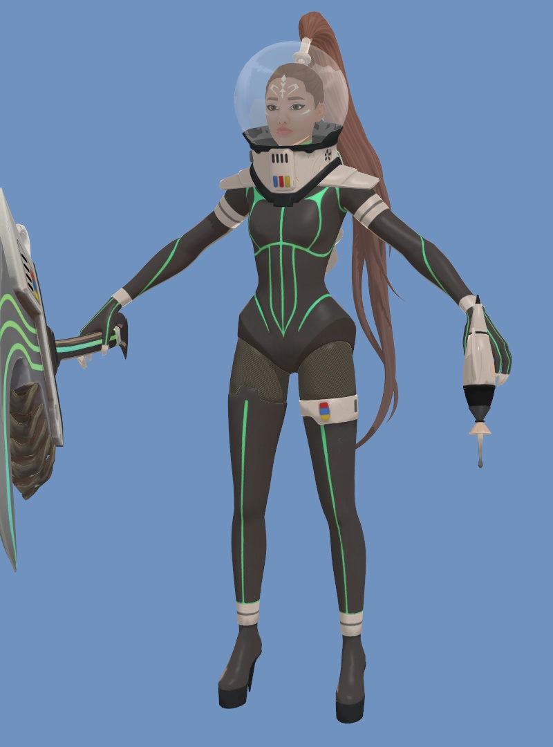 Ariana Grande (Spacefarer) MMD Model DL by WaifuMMD on DeviantArt