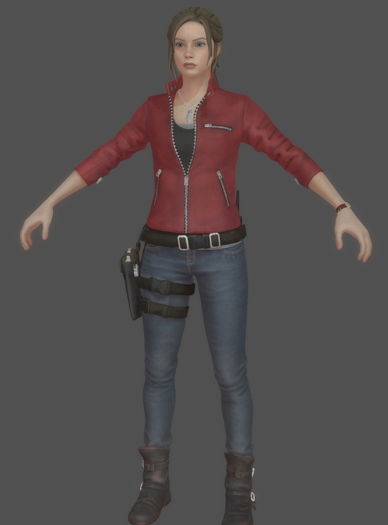 Claire Redfield (MMD Model DL) by WaifuMMD on DeviantArt