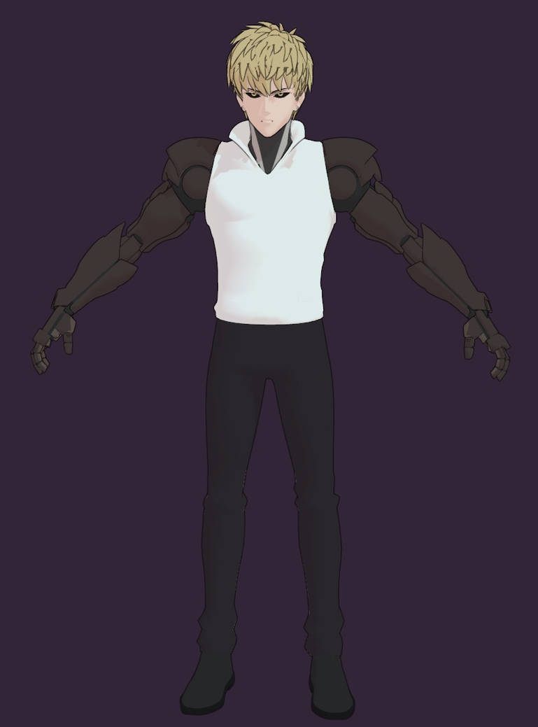 Genos (One Punch Man) by WaifuMMD on DeviantArt