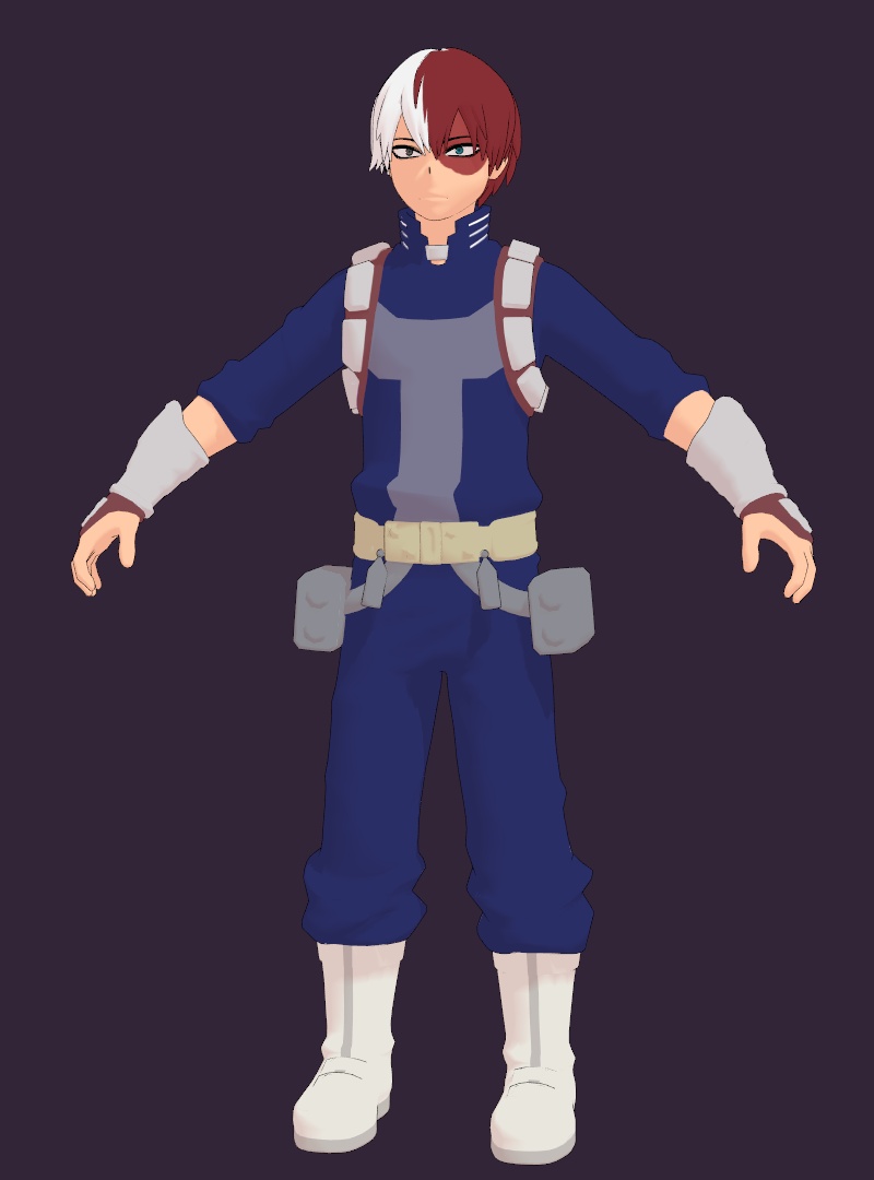 Shoto Todoroki (My Hero Academia) by WaifuMMD on DeviantArt