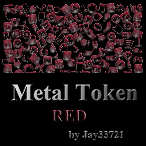Metal Token Icons - Red by Jay33721 on DeviantArt