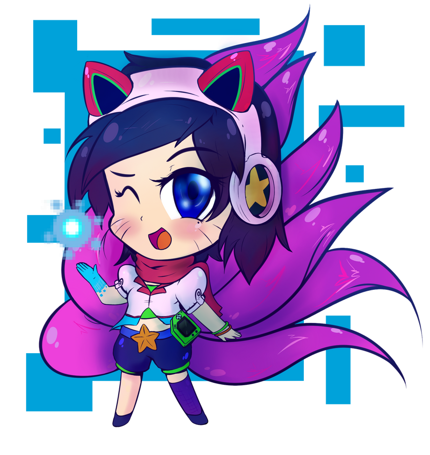 Arcade Ahri Animated By Noisyvox On Deviantart