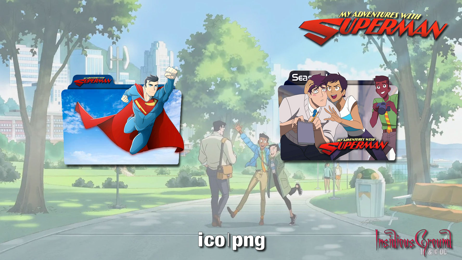 My Adventures with Superman (2023) - Folder icon by InsidiousGround on DeviantArt