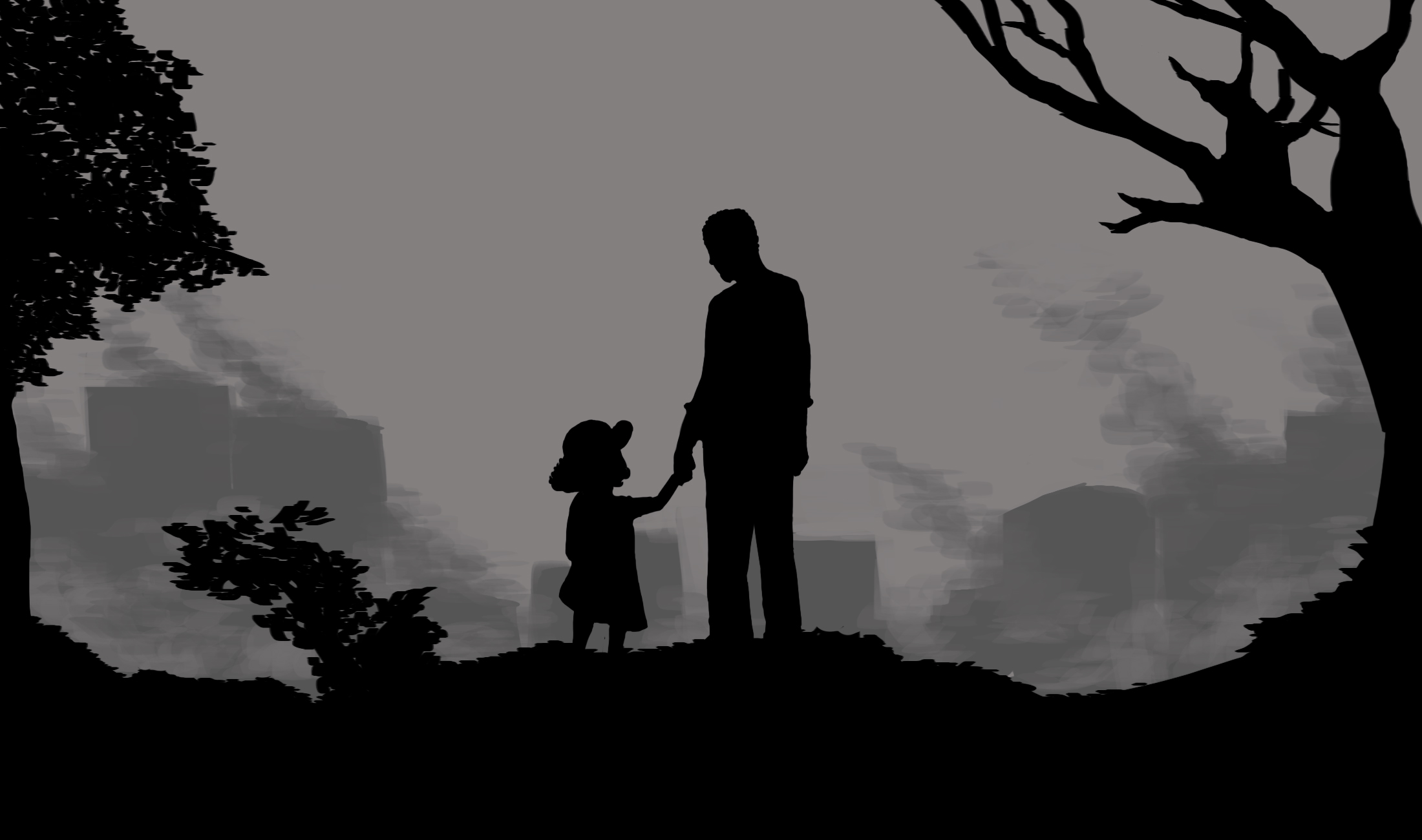 Clem and Lee by HighPerch on DeviantArt