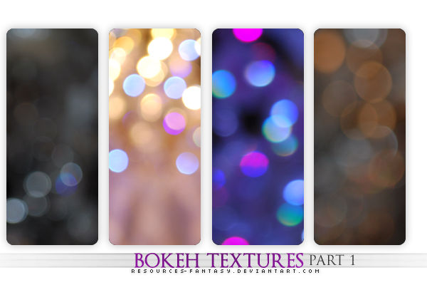 Bokeh Textures 1 by Resources-fantasy on DeviantArt