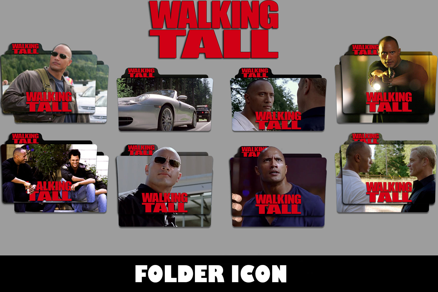 Walking Tall (2004) Folder Icon by T-Regs on DeviantArt