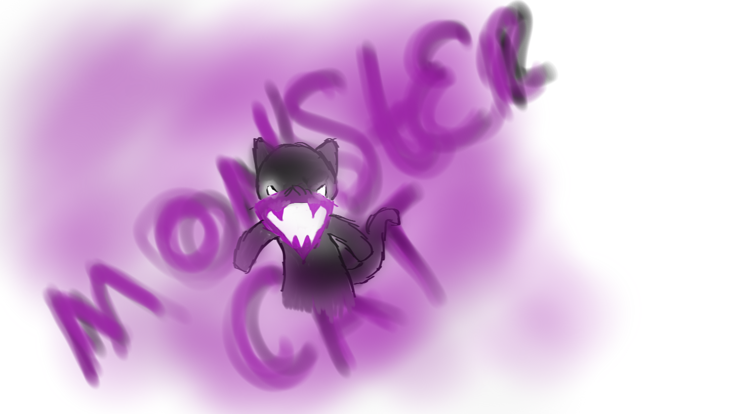 MonsterCat by kingosketches on DeviantArt