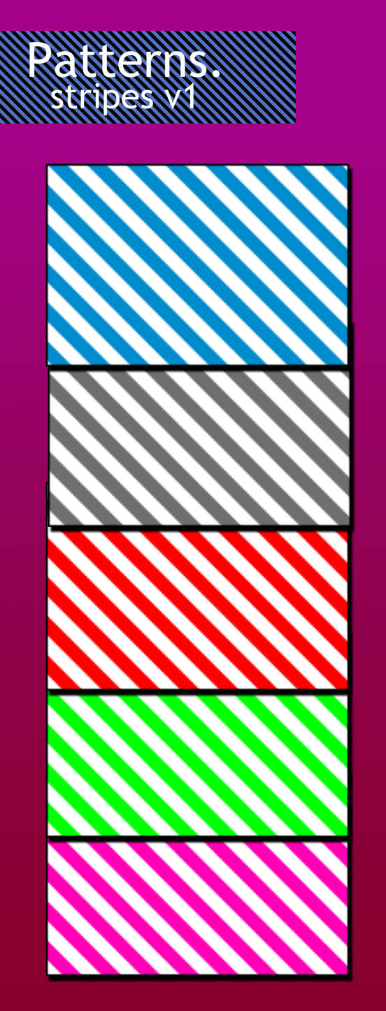 Stripe Pattern set by peter2033lawson on DeviantArt