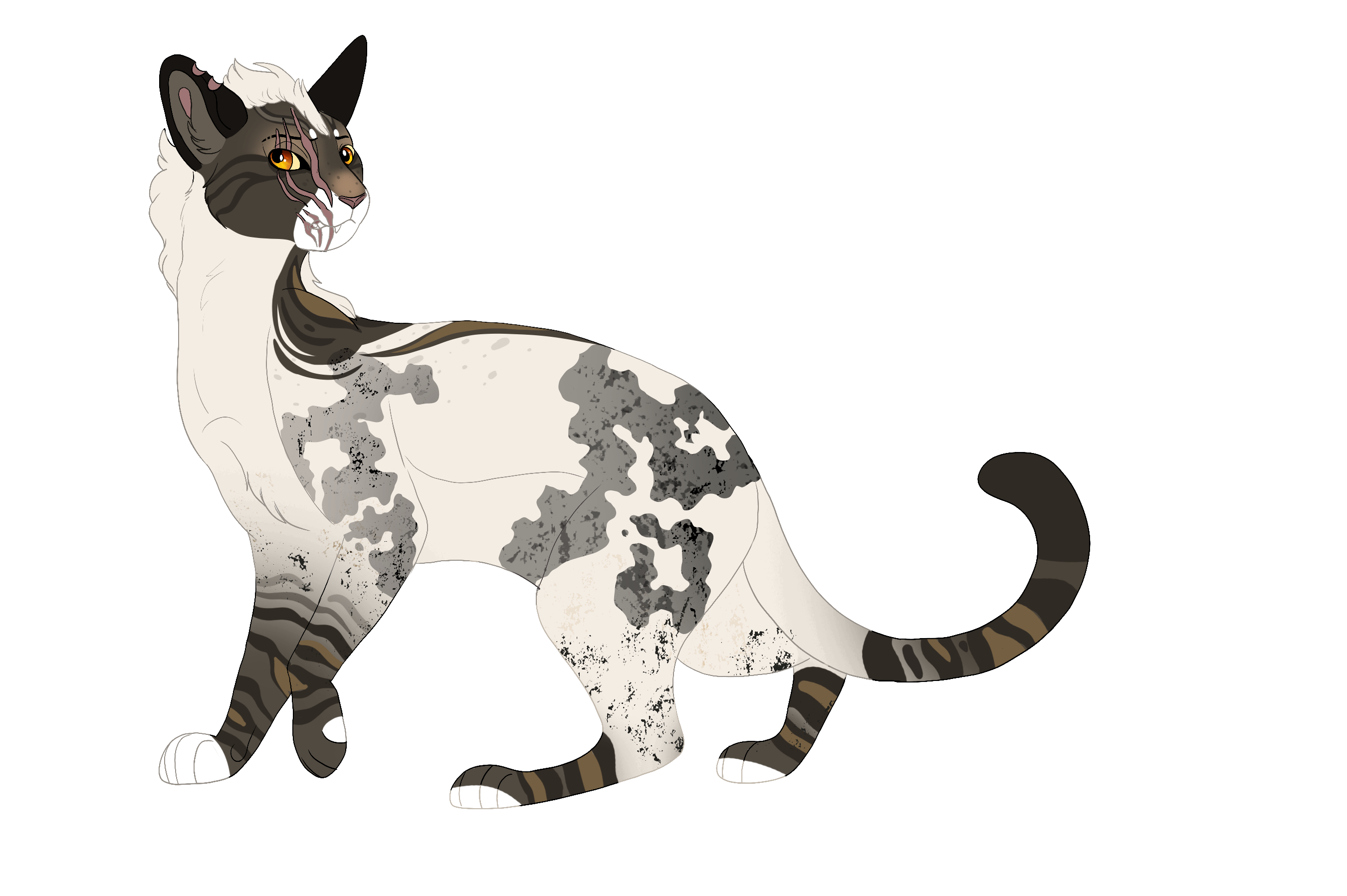 Lightningtail [commission] by fernyfeline on DeviantArt