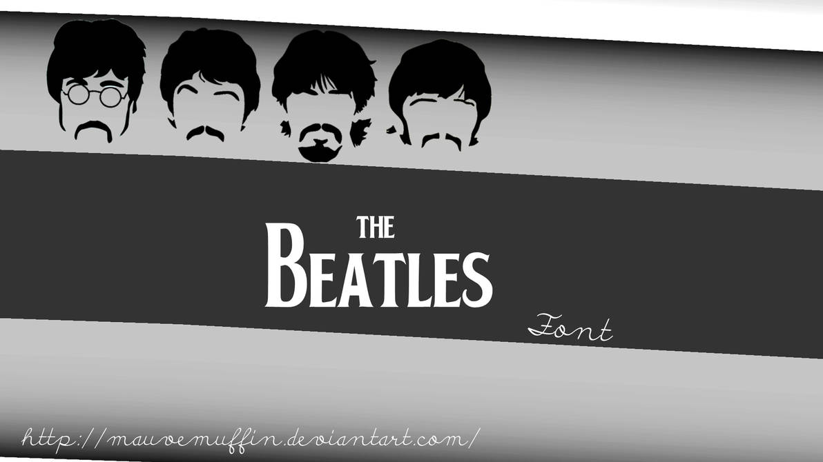 The Beatles font by mauvemuffin on DeviantArt