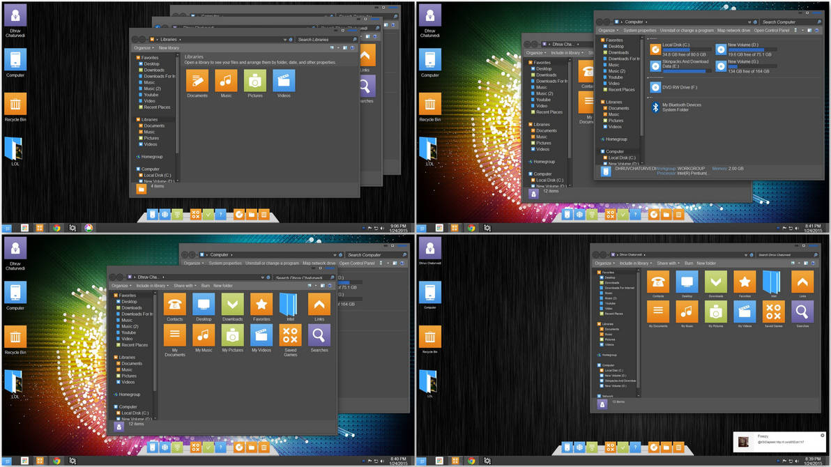 Adobe Blue Line Skinpack by TheDhruv on DeviantArt