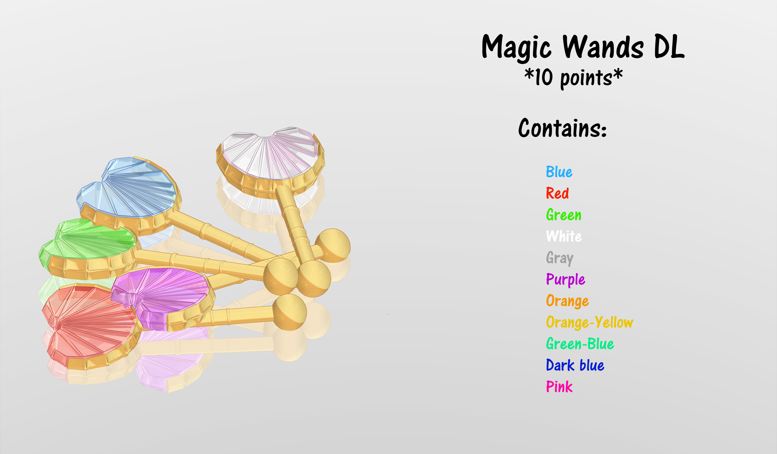MMD Magic Wands *10 points DL* by Darkivralii666 on DeviantArt