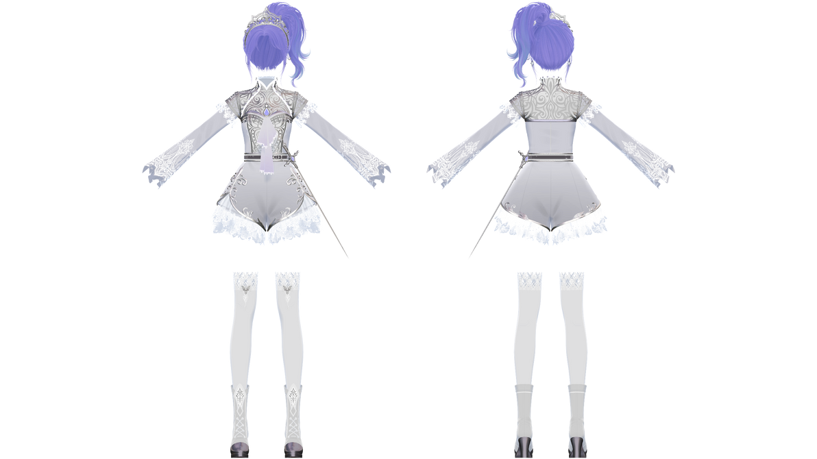 MMD: Shining Nikki - Starsilver Enlightenment DL by Morning--Coffee on DeviantArt