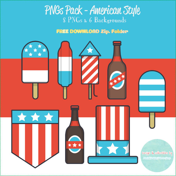 PNGs Pack - American Style by MoreSharesPhotoshop on DeviantArt