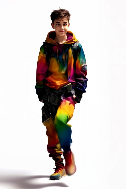 Boy Of Many Colours v2 by PapaZake on DeviantArt