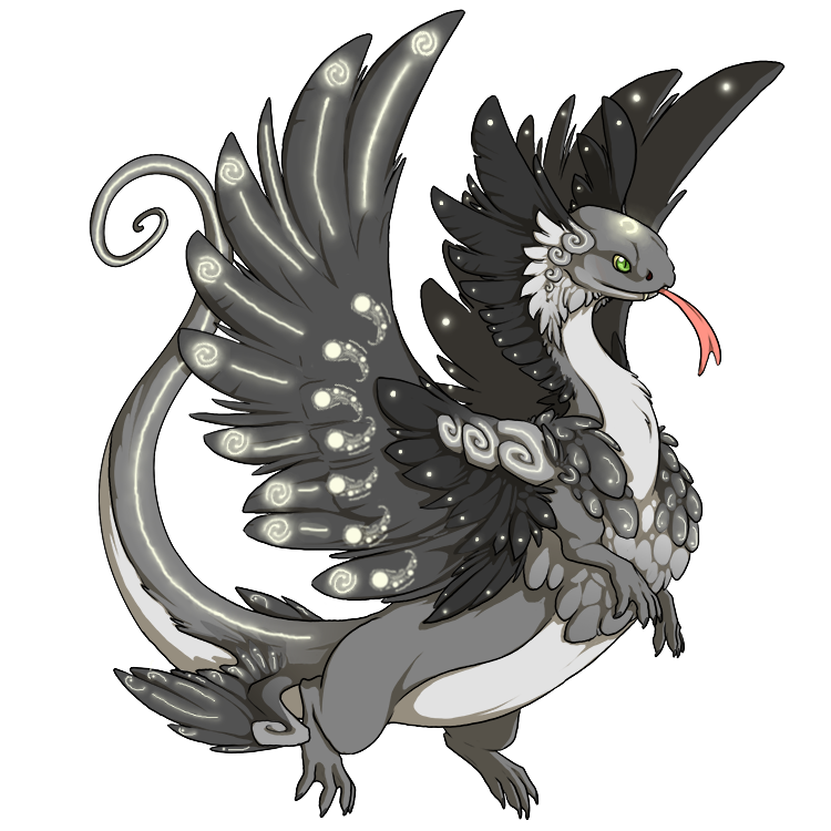 Coatl Glowing Slash Accent with Outline by Kedia26 on DeviantArt