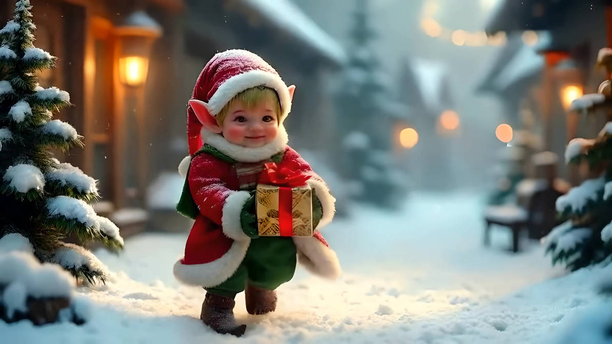 Elf Gift of the Season by Rdj73 on DeviantArt
