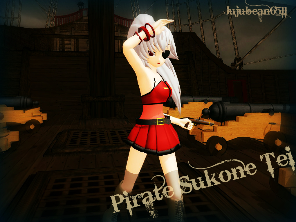 [MMD] Pirate Sukone Tei +DL by Party-P on DeviantArt