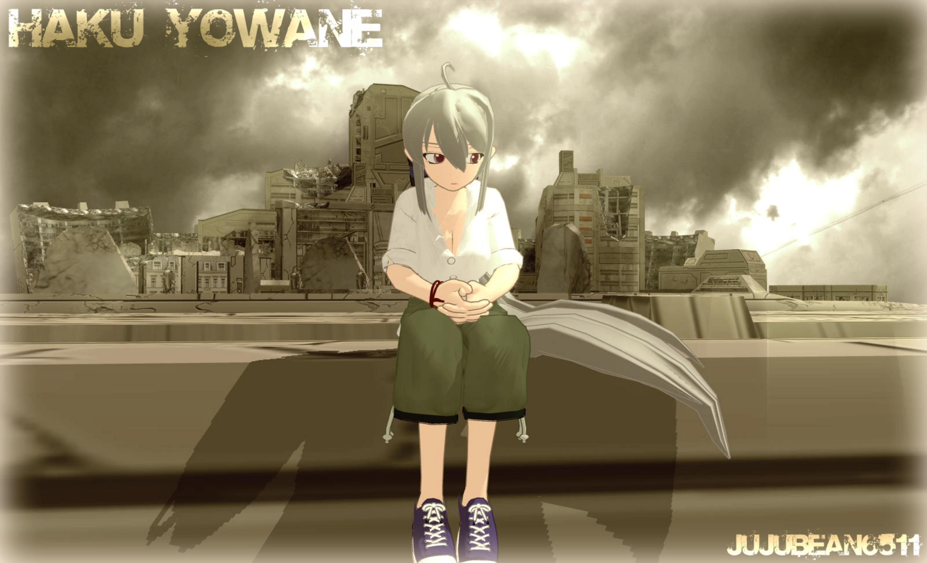 [MMD] Apocalypse Haku Yowane +DL by Party-P on DeviantArt