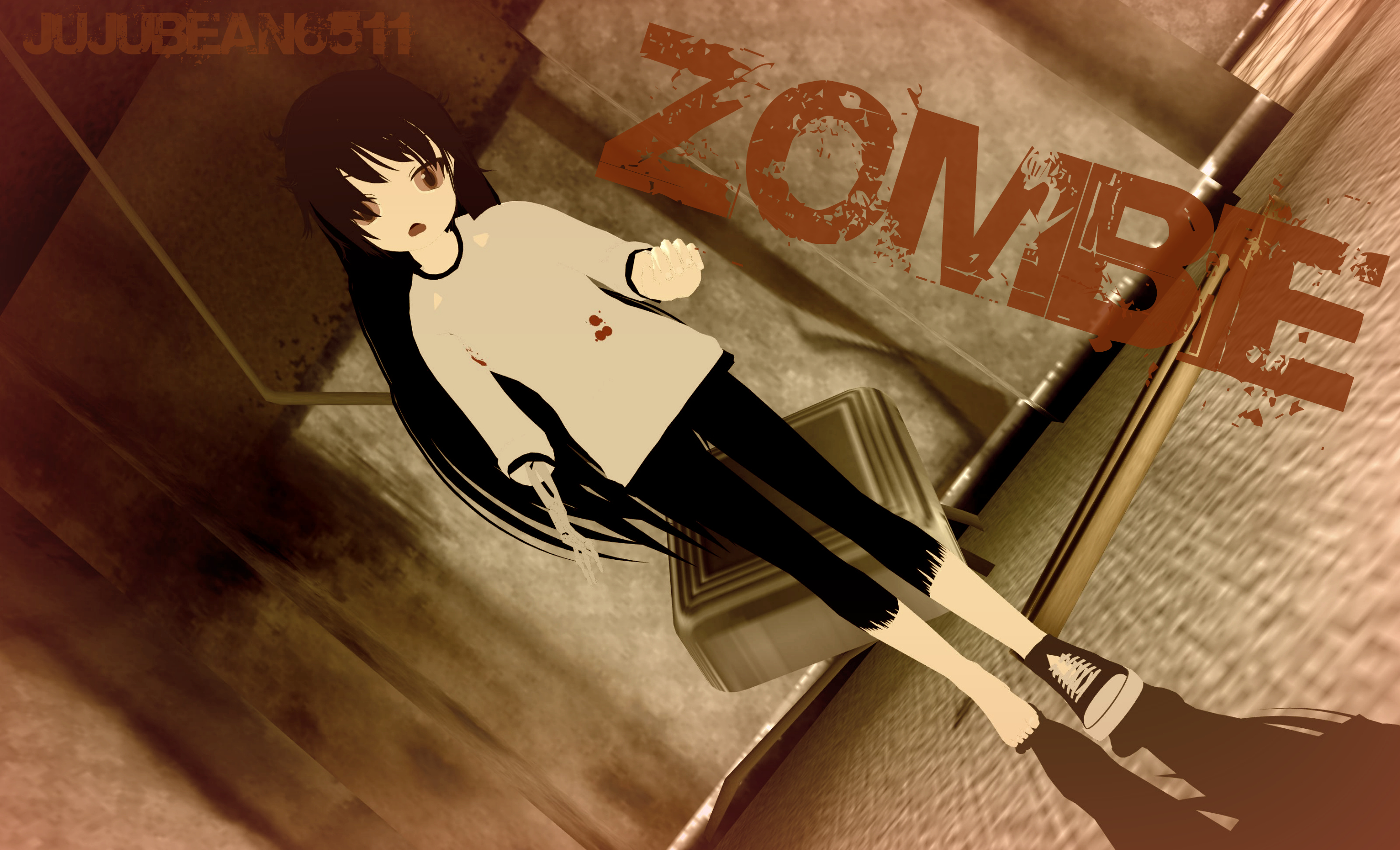 [MMD] Zombie #1 +DL by Party-P on DeviantArt