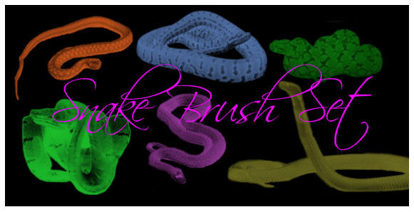 Snake Brush Set by TheLadyAmalthea on DeviantArt