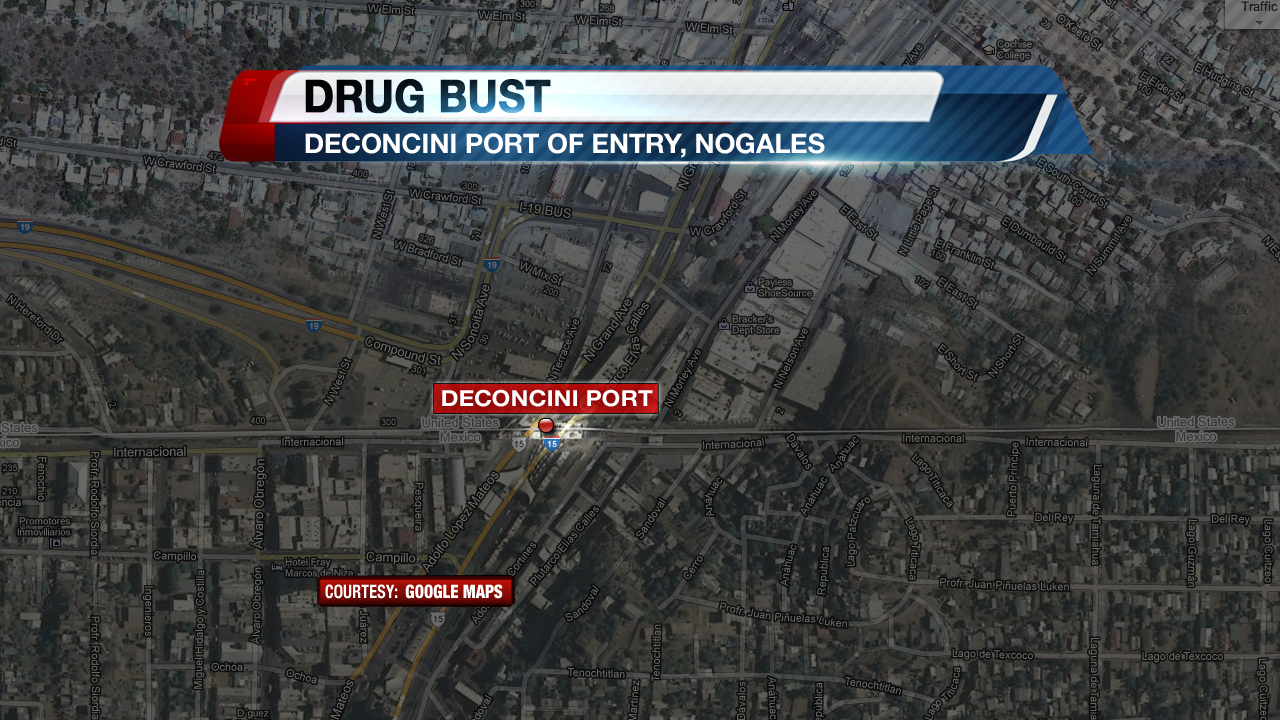 Sat Map Of Deconcini Port Of Entry In Nogales by GoodAndPlenty520ME on ...