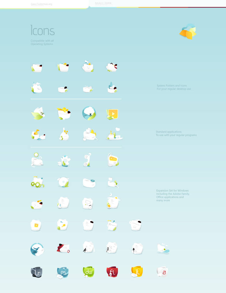 Icons for GAIA08 by imrik on DeviantArt
