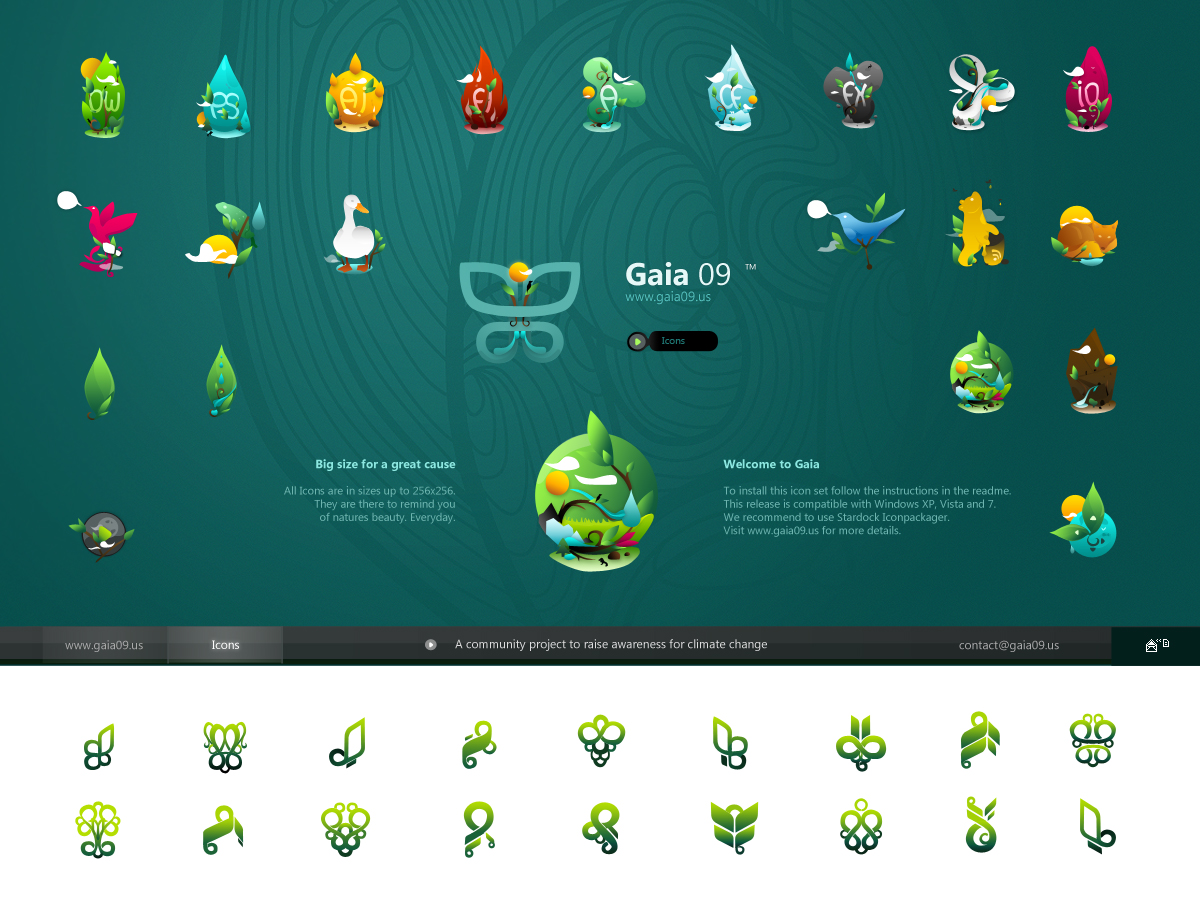 Gaia 09 Icons by imrik on DeviantArt
