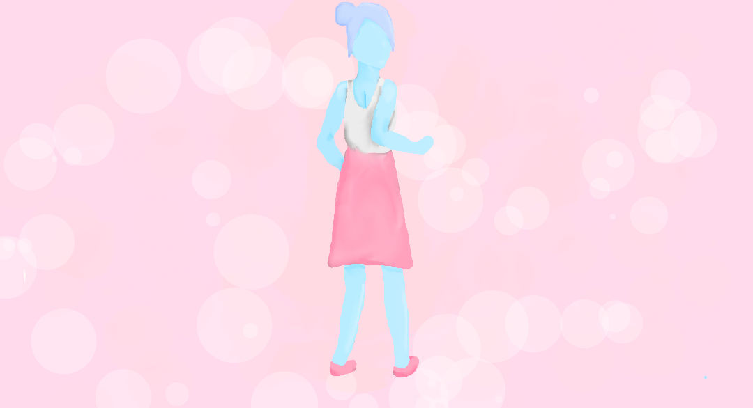 Blue Girl by chocolatte12 on DeviantArt