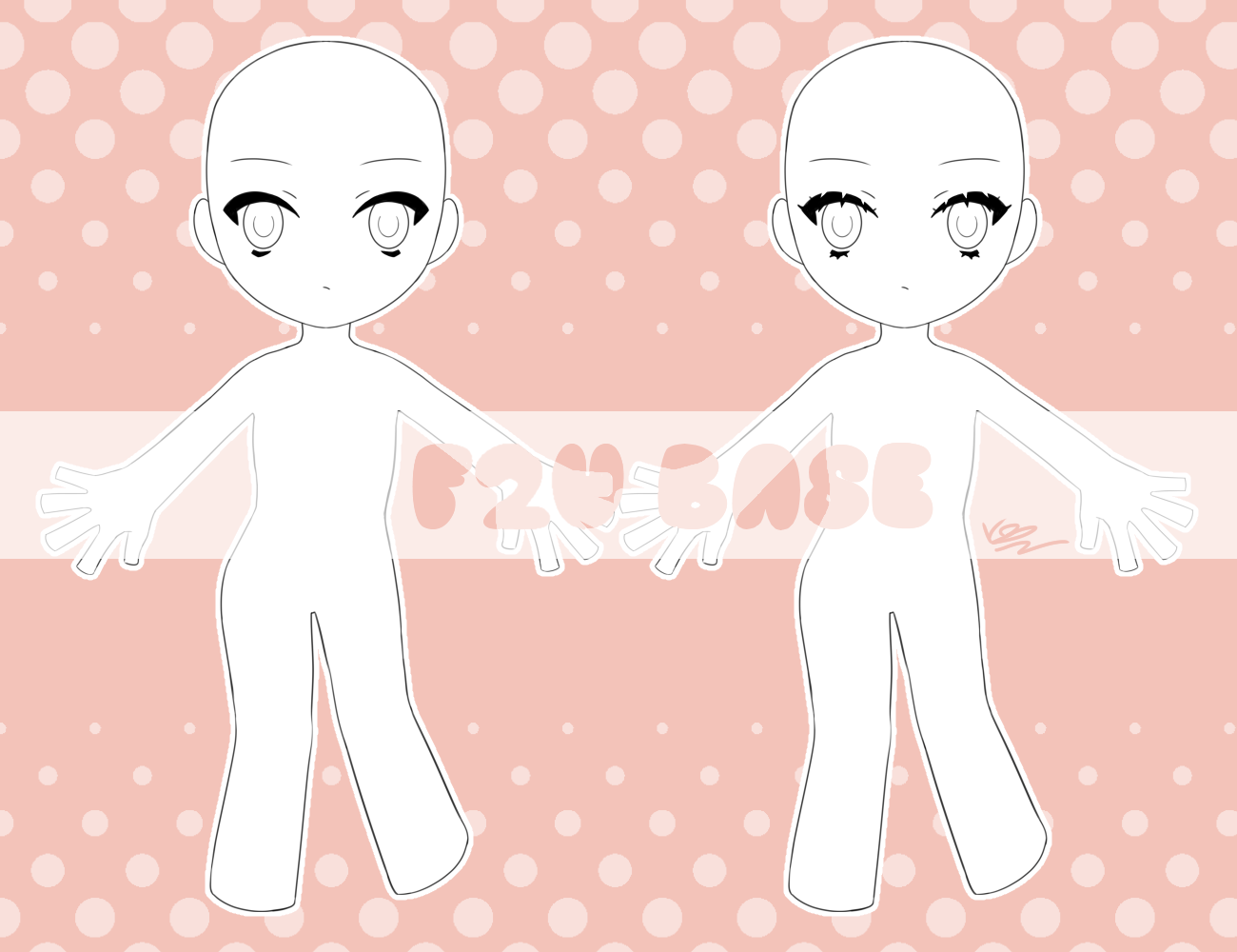 {F2U} SD Chara Base 1.0 by r-enmaster on DeviantArt