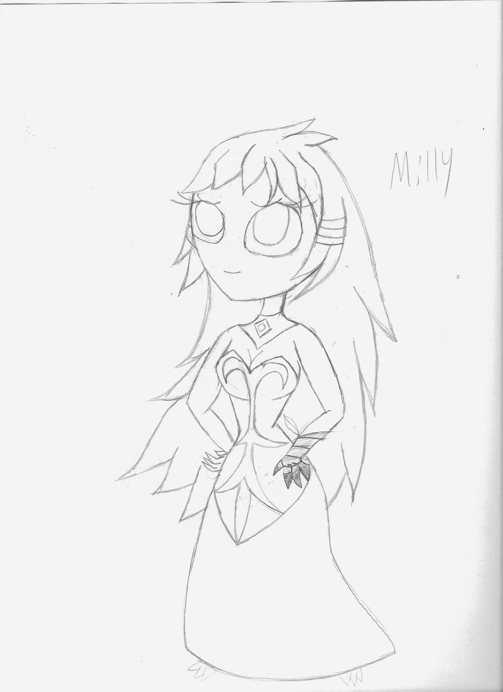 Milly Sketch by Queen-Of-Bread on DeviantArt