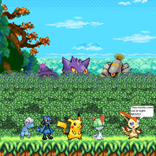 Ghost types in a nutshell by Eladermoon on DeviantArt