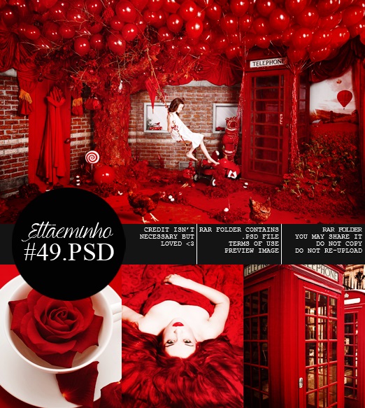 PSD 49 - Red Light By Ettaeminho by myungtae on DeviantArt