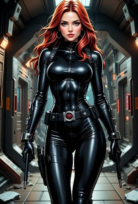 Black Widow 2 (Walk) by WorldOfFuzz on DeviantArt