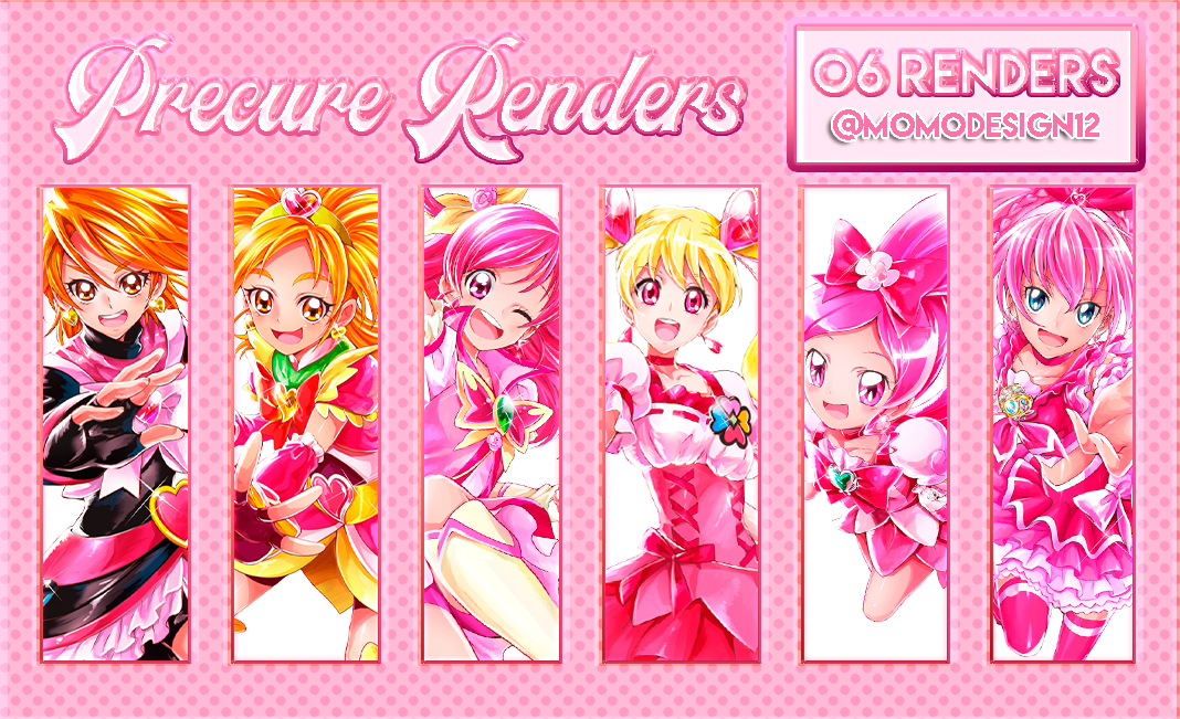 Precure Pack de Renders by MomoDesign12 on DeviantArt