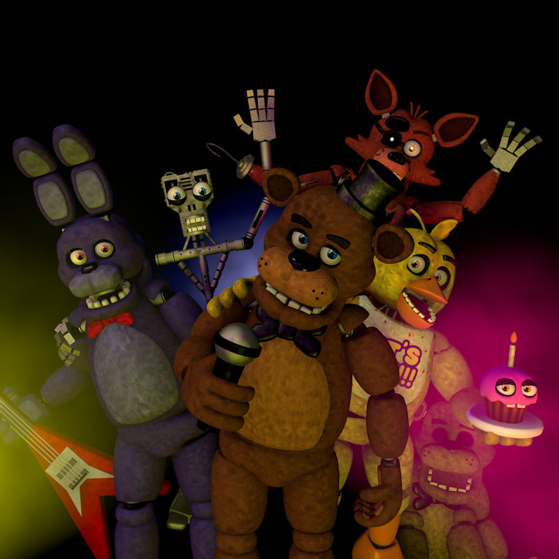 Fnaf 1 Generation by Slender-creative on DeviantArt