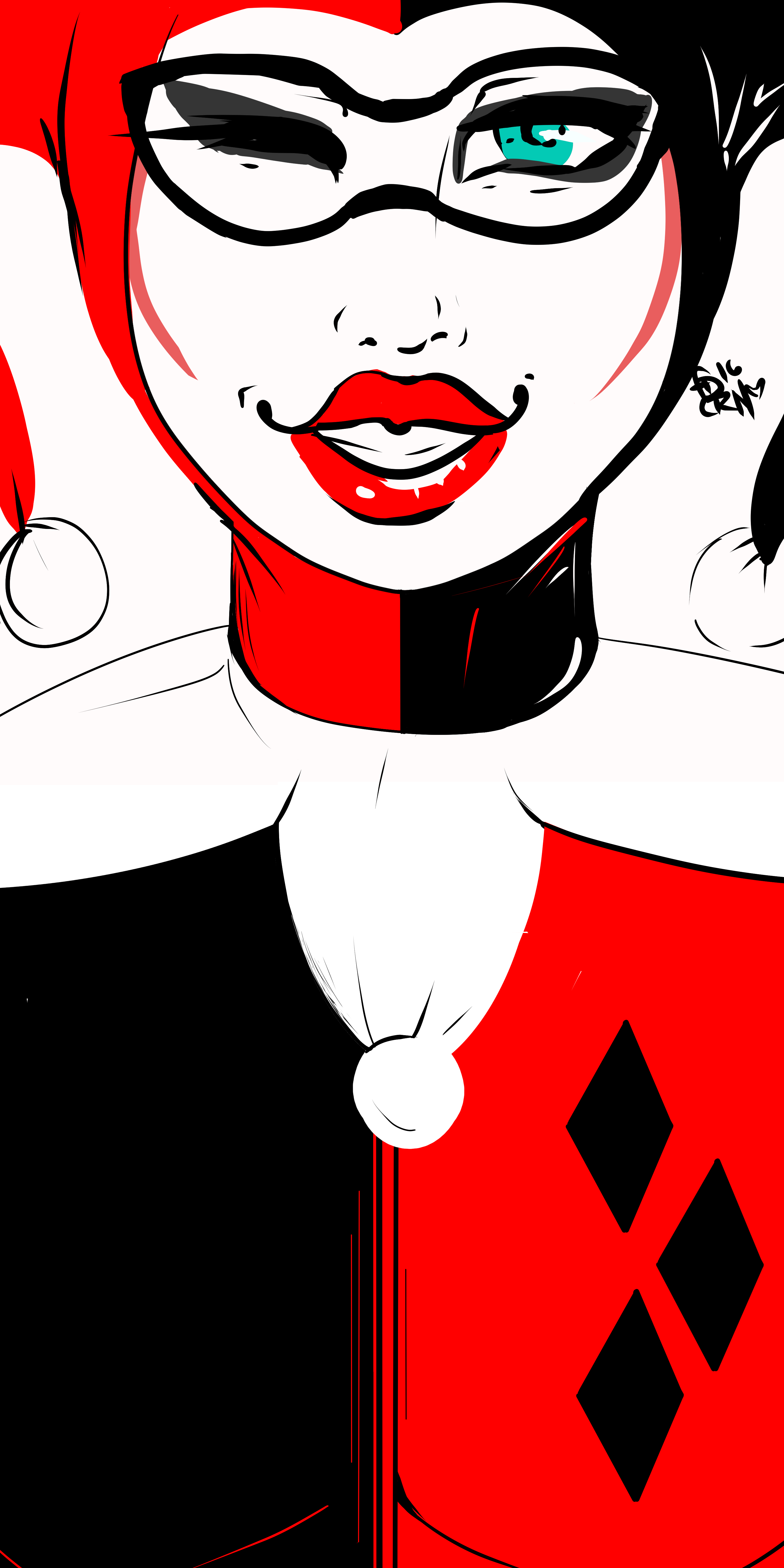 Harley Quinn Vector by FurnarchyDevil on DeviantArt