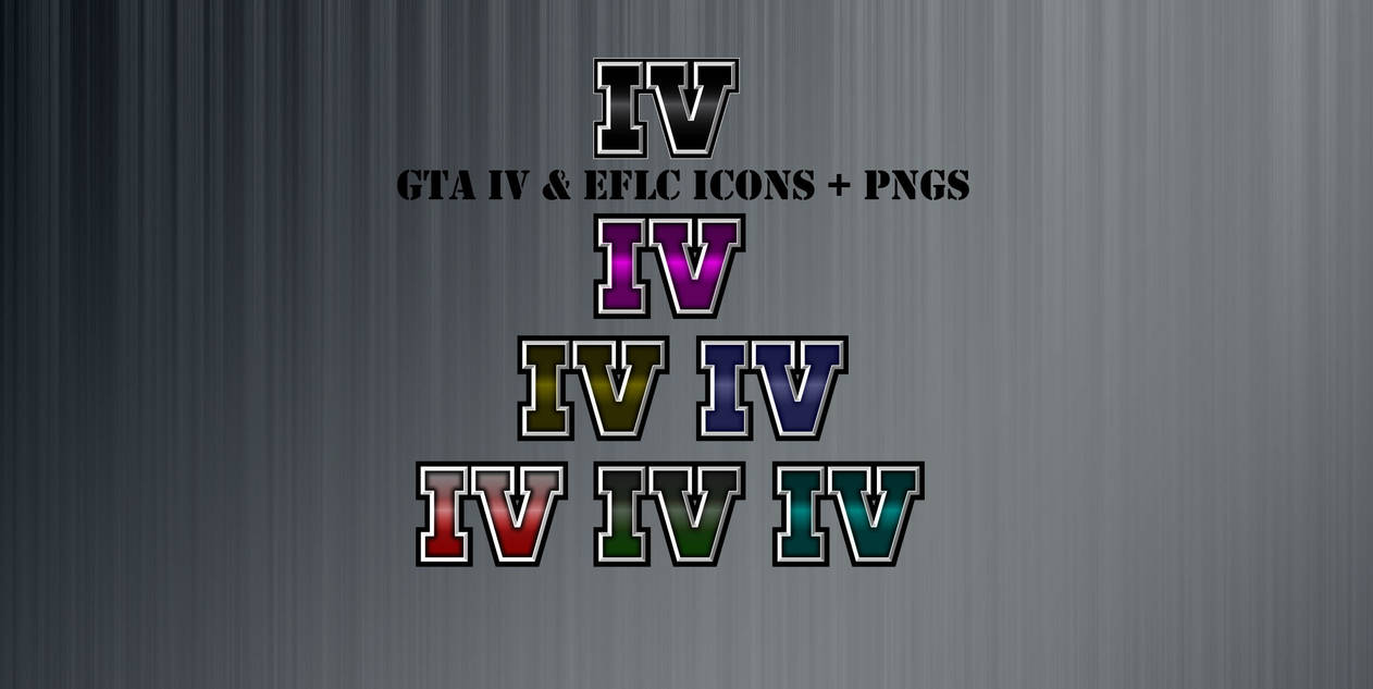 Gta Iv and Eflc : Icons and Pngs by ReXTeX999 on DeviantArt