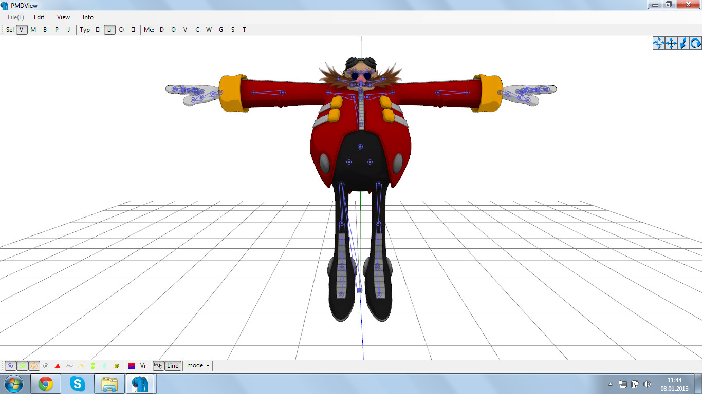 (MMD): Dr.Eggman model (SG) by Modern-Sonic on DeviantArt