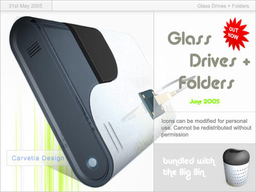 Glass Drives + Folders by Carvetia on DeviantArt