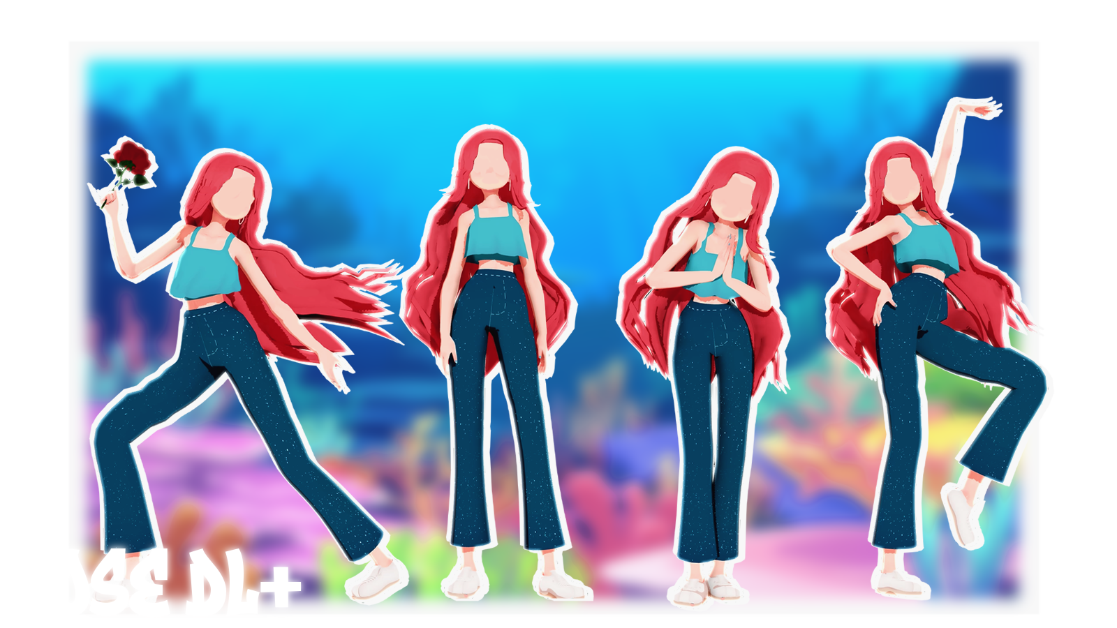 [MMD] Chelsea Mermaid POSE ( DL+ ) by SteffMonMMD on DeviantArt
