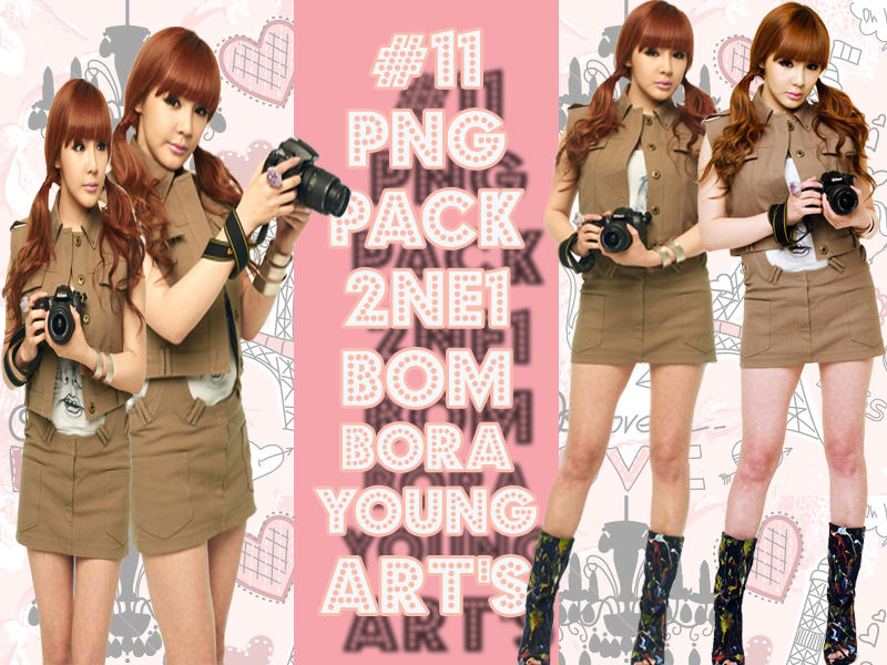 #11 2ne1 Bom Png Pack 1 - Borayoung Art's by borayoung on DeviantArt