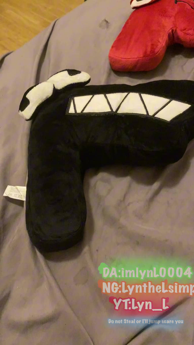 F plush by imlynL0004 on DeviantArt