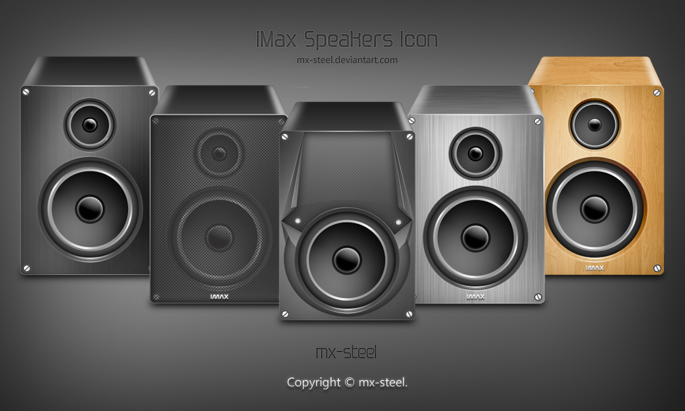 iMax Speakers Icons by mx-steel on DeviantArt