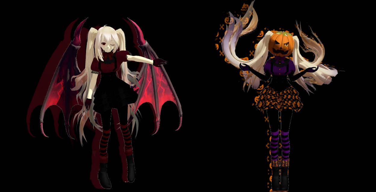 Download || Tda Mayu Vampire and Pumpkin by Derya-Krueley on DeviantArt